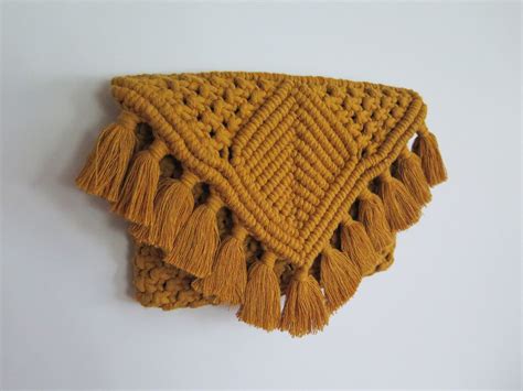 Digital Macrame Clutch Bag Pattern PC Instant Download Etsy