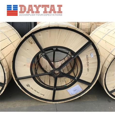 Adss Optical Cable Pe Sheath Fiber Optic Adss Cable Aerial Self