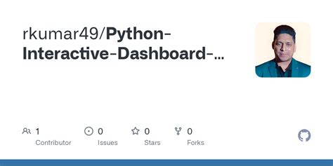 Github Rkumar49python Interactive Dashboard Development