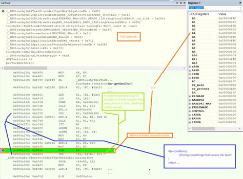Solved Using Any Type Of Text Causes Hardfault Stmicroelectronics Community