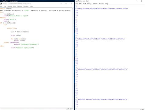 python getting specific data from proximity sensor distance stack