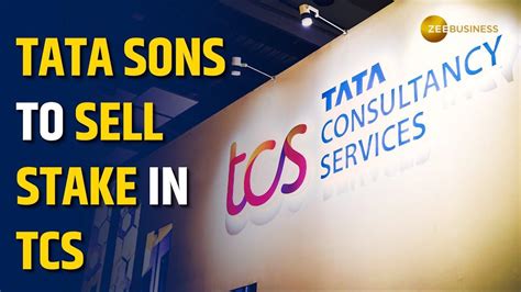 Tata Sons To Sell Tcs Shares In Block Deal To Raise 11 Billion Zee
