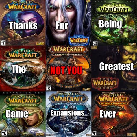 Create A Wow Expansion Tier List Tiermaker