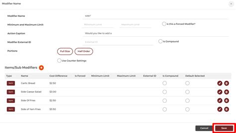 Edit Modifiers Moduurn Support