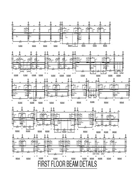 First Floor Beam Details Pdf