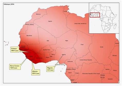 In~sync Heat Map On Ebola Outbreak
