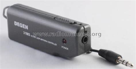 Active Loop Antenna 31MS Antenna Degen 深圳市德劲电子有限公司 Electronics Co Radiomuseum org