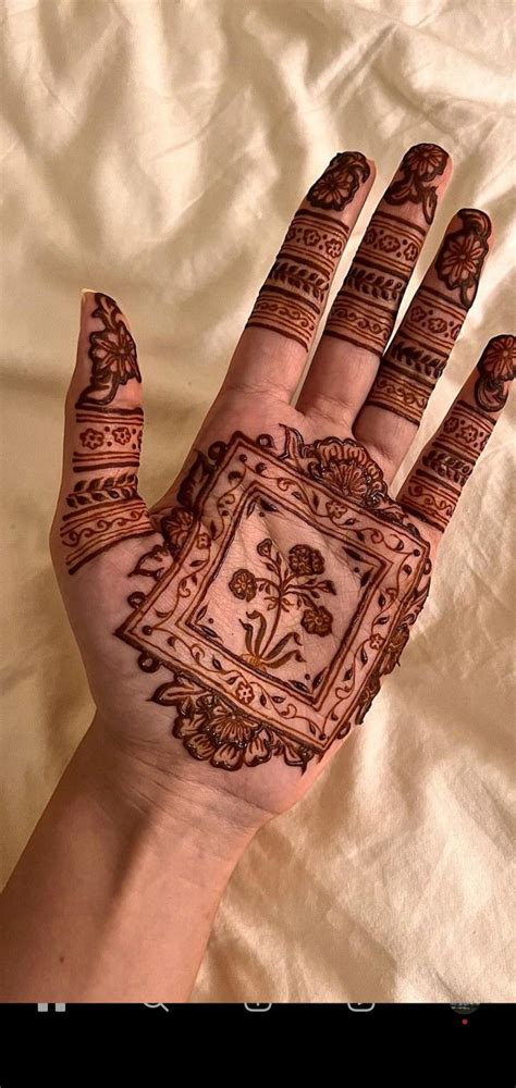 Pin By ﻫـ On Mehndi Henna Tattoo Pretty Henna Designs Henna Designs
