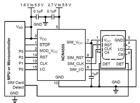 Circuit Diagram For A Sim Card Reader Wiring View And Schematics Diagram