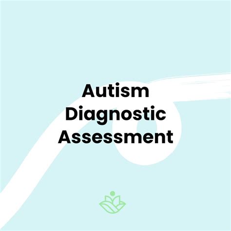 Autism Diagnostic Assessment Report Template Au