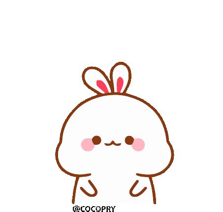 Lovely Tuji Bunny Sticker Lovely Tuji Bunny Cocopry Discover