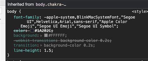 [cssreset] when resetcss is false chakra is still overriding body styles · issue 2802 · chakra