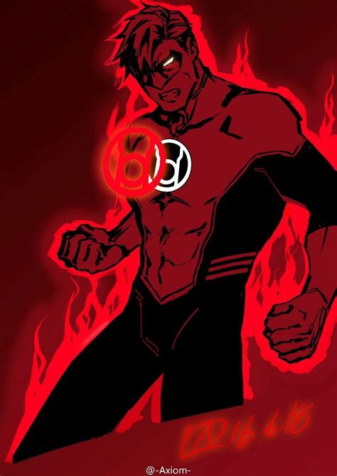 Red Lantern Hal Jordan Wallpapers Wallpaper Cave
