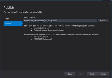 Publish Net Core Worker Service
