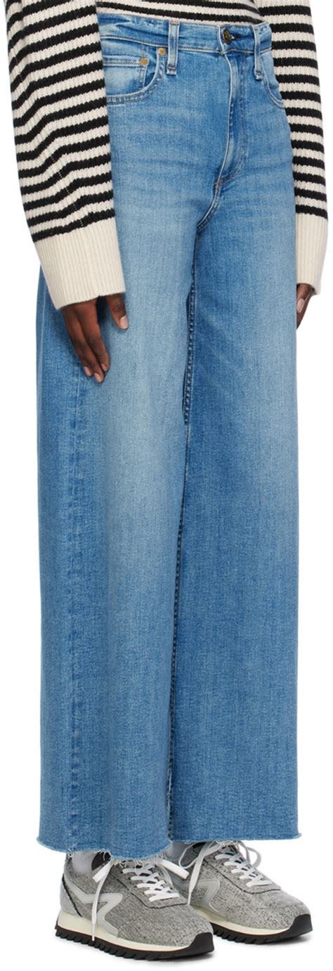 Rag And Bone Blue Sofie Jeans Rag And Bone