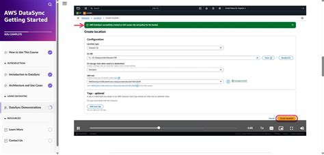 Aws Datasync Getting Started Tutorials Dojo