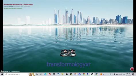 Airsim Drone Simulation Ue4 In Dubai City Youtube