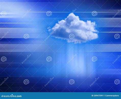 Cloud Computing Technology Background Stock Illustration Illustration Of Data Connect 20947599