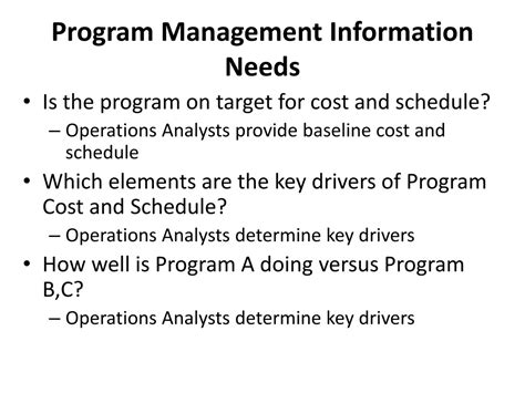 Ppt Operations Analysis Workshop Operational Analysis Measures For