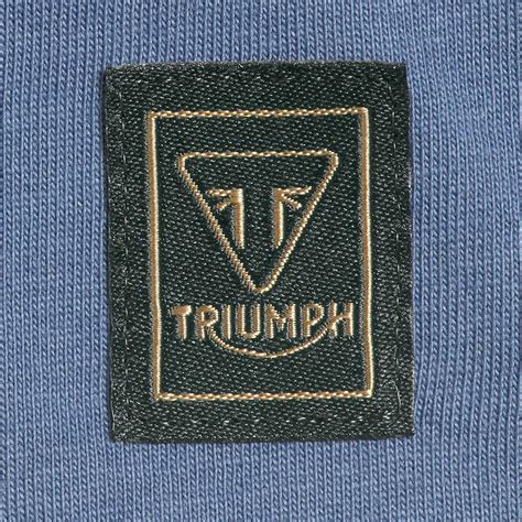 Burnham Tee Powder Bluewhite Triumph Nz