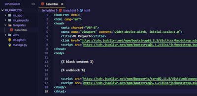 Manejo De Templates Plantillas En Django