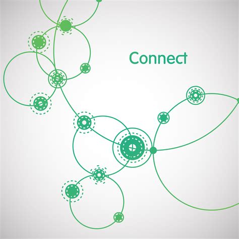 Green Connection Illustration Vector 318211 Vector Art At Vecteezy