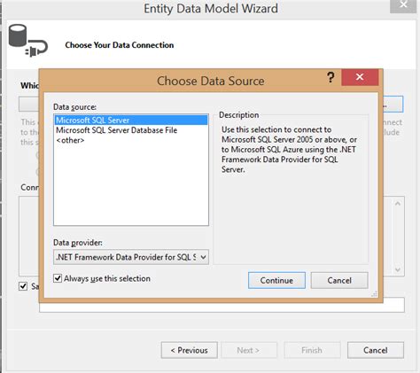 Mvc C Mvc Adding The Db2 To Data Source List Stack Overflow