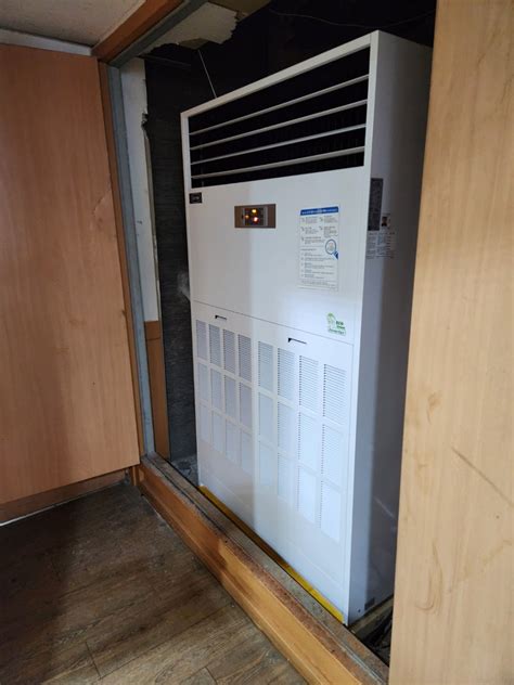 경기도 화성의 교회에 캐리어 업소용 대형 인버터 냉난방 에어컨 80평 Cpv Q2906kx 스탠드형 모델을 설치한 후기입니다 네이버 블로그