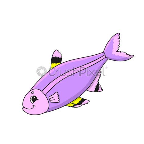 Cute Character Design Element Template For Your Design Books Stickers