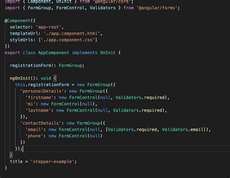 Angular Material Stepper With Reactive Forms By Dhrubo Dh Medium