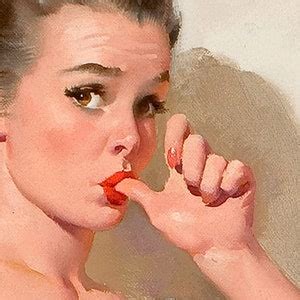 Elvgren Sexy Pin Up Girl The Wrong Nail Hammer Poster Etsy