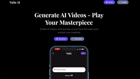 Vatic Ai Transform Text To Stunning Videos Instantly Aitoolnet