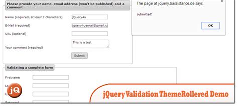 5 good jquery validate form demos — sitepoint