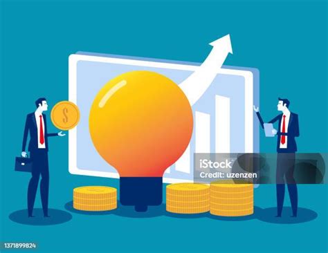 벤처 투자를 통해 사업을 할 수 있습니다 플랫 벡터 일러스트 컨셉 개발에 대한 스톡 벡터 아트 및 기타 이미지 개발 금융 디자인 Istock
