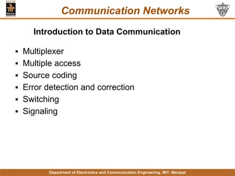 Electronics Ppt Communication Networks Pdf Computer Networking
