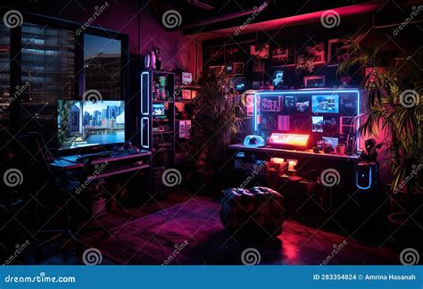 A Setup For Virtual Adventures Generative Ai Stock Illustration Illustration Of Travel Play