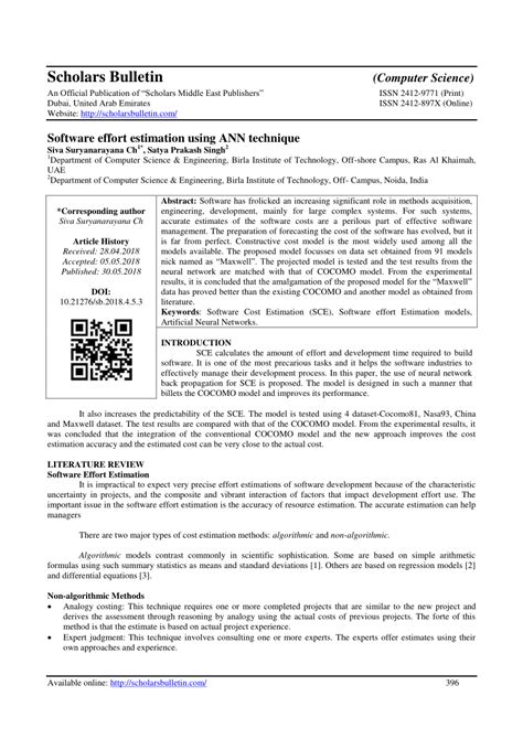 pdf software effort estimation using neuro fuzzy approach