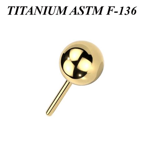 Вставка из титана шарик купить