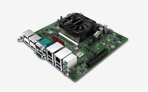 Sapphire Edge Ipc Fp6 Motherboard Features Amd Ryzen Embedded V2000 Cpu With 10gbe Ethernet