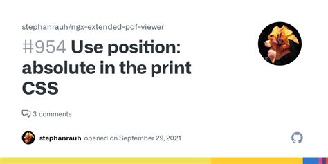 use position absolute in the print css · issue 954 · stephanrauh ngx