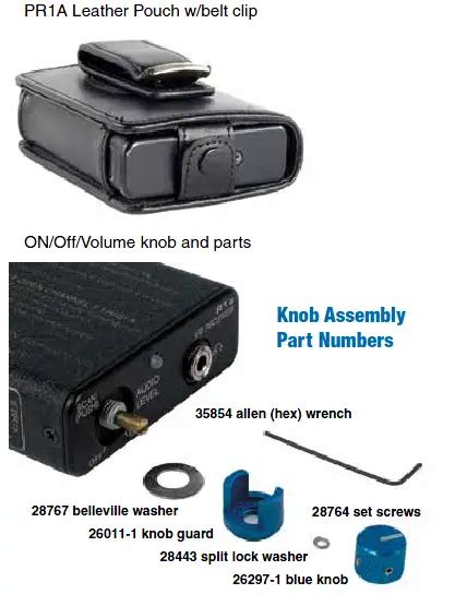 LECTROSONICS IFBR A UHF Multi Frequency Belt Pack IFB Receiver Instruction Manual
