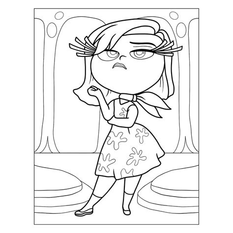 Disgust Inside Out 2 Coloring Play Free Coloring Game Online