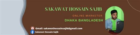 Sh Sakawat Hossain Online Marketer Abclit Linkedin