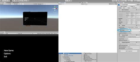 unity how can i set a ui image canvas to be in front of anything else
