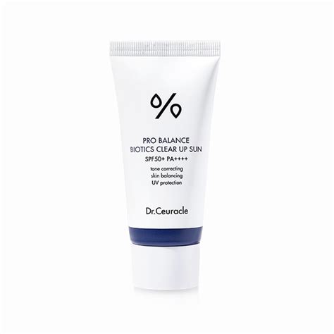 Dr.Ceuracle Pro-Balance Biotics Clear Up Sun SPF50+ PA++++ 50ml ...