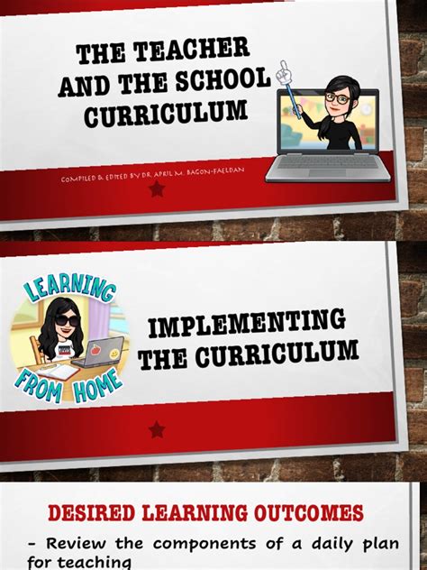 Implementing A Curriculum Daily In The Classrooms Pdf Curriculum Learning