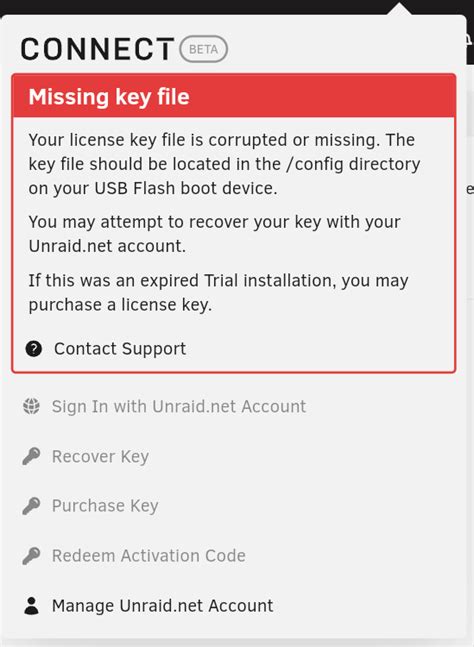 Error With License Key General Support Unraid