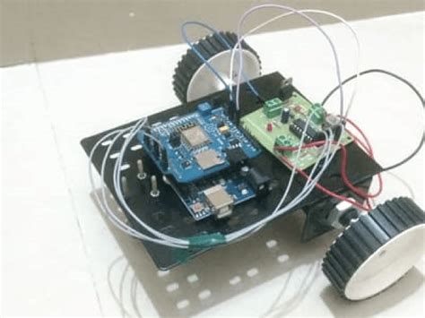 wi fi controlled robot using arduino uno and blynk
