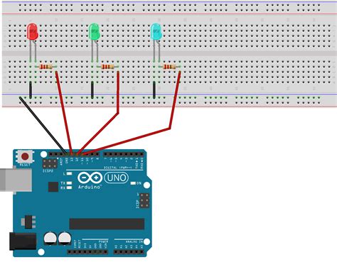 Arduino Traffic Light Circuit Diagram Arduino Instructables