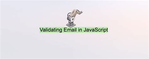 How To Validate The Email Address In Javascript Reactgo